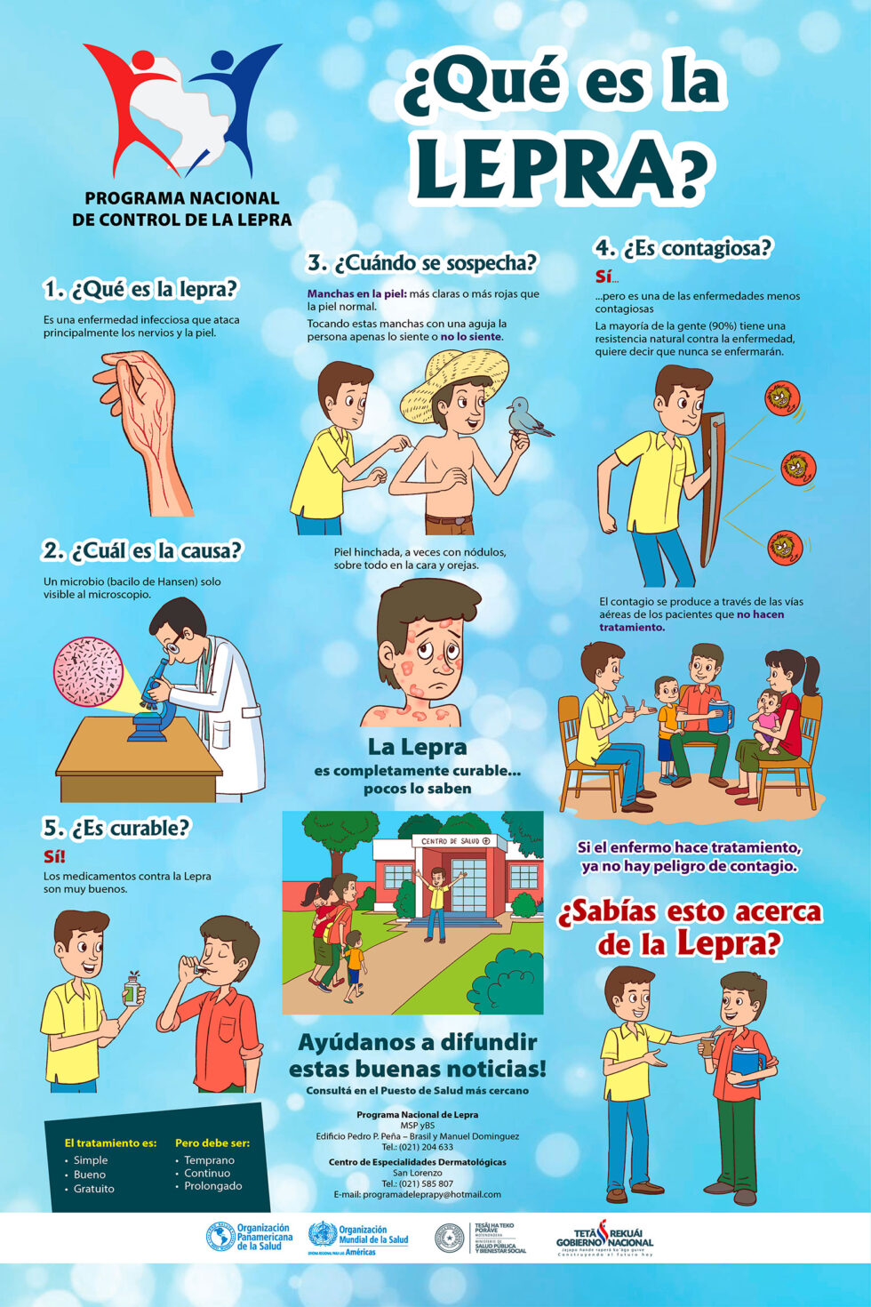 Programa Nacional de Control de la Lepra | DGVS